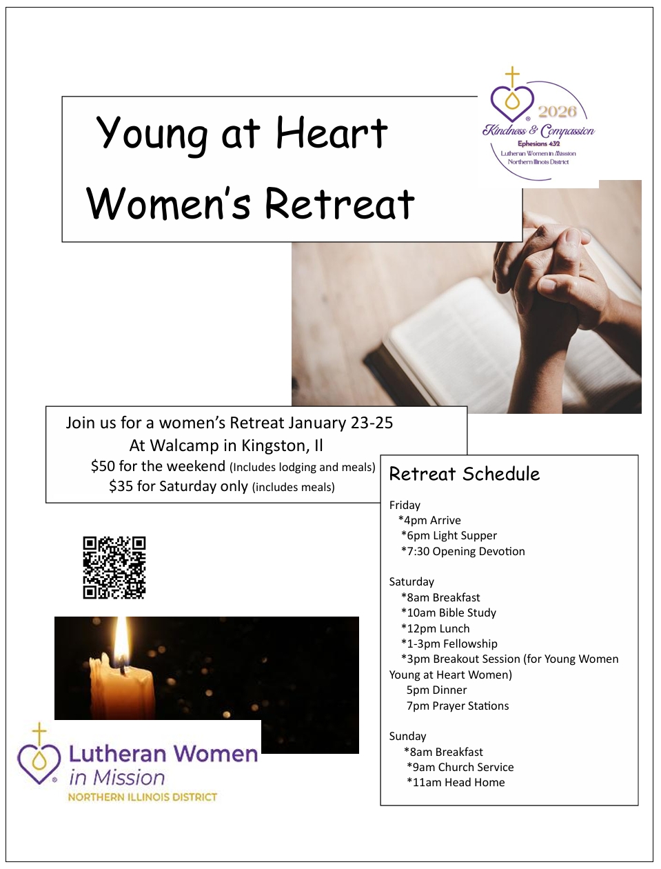 Young at Heart Retreat 2026 - Lutheran Women's Missionary League ...
